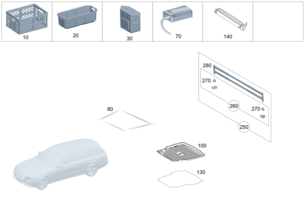 213-680-43-04 - Reversible Mat 2018-2026 Mercedes-Benz | Keyes Mercedes ...