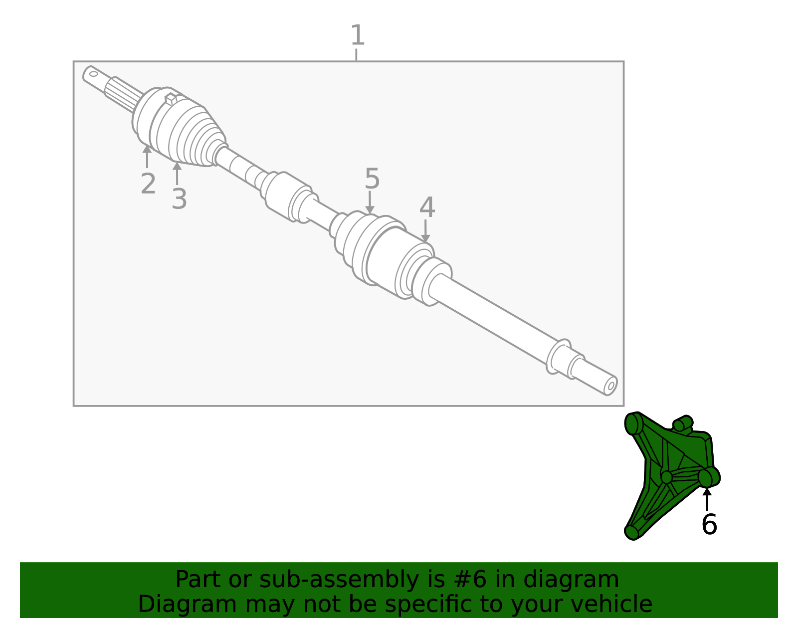 2022-2025 Nissan Rogue Bearing Support 39780-6RC0A | Scott Evans Nissan ...