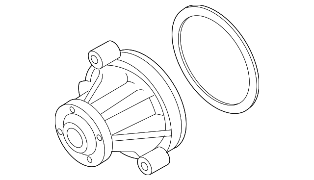 5L3Z-8501-AC - Pump Assembly Water 1991-2016 Ford | Ford Parts Direct