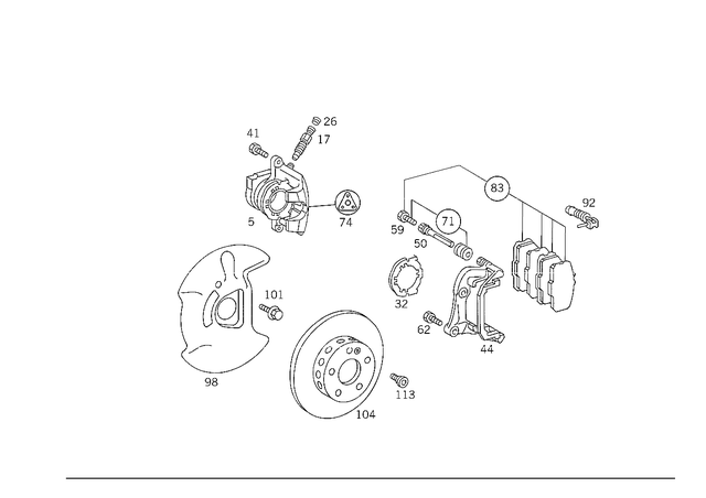 Mercedes-Benz Pads & Shoes For Sale | Mercedes-Benz USA Parts