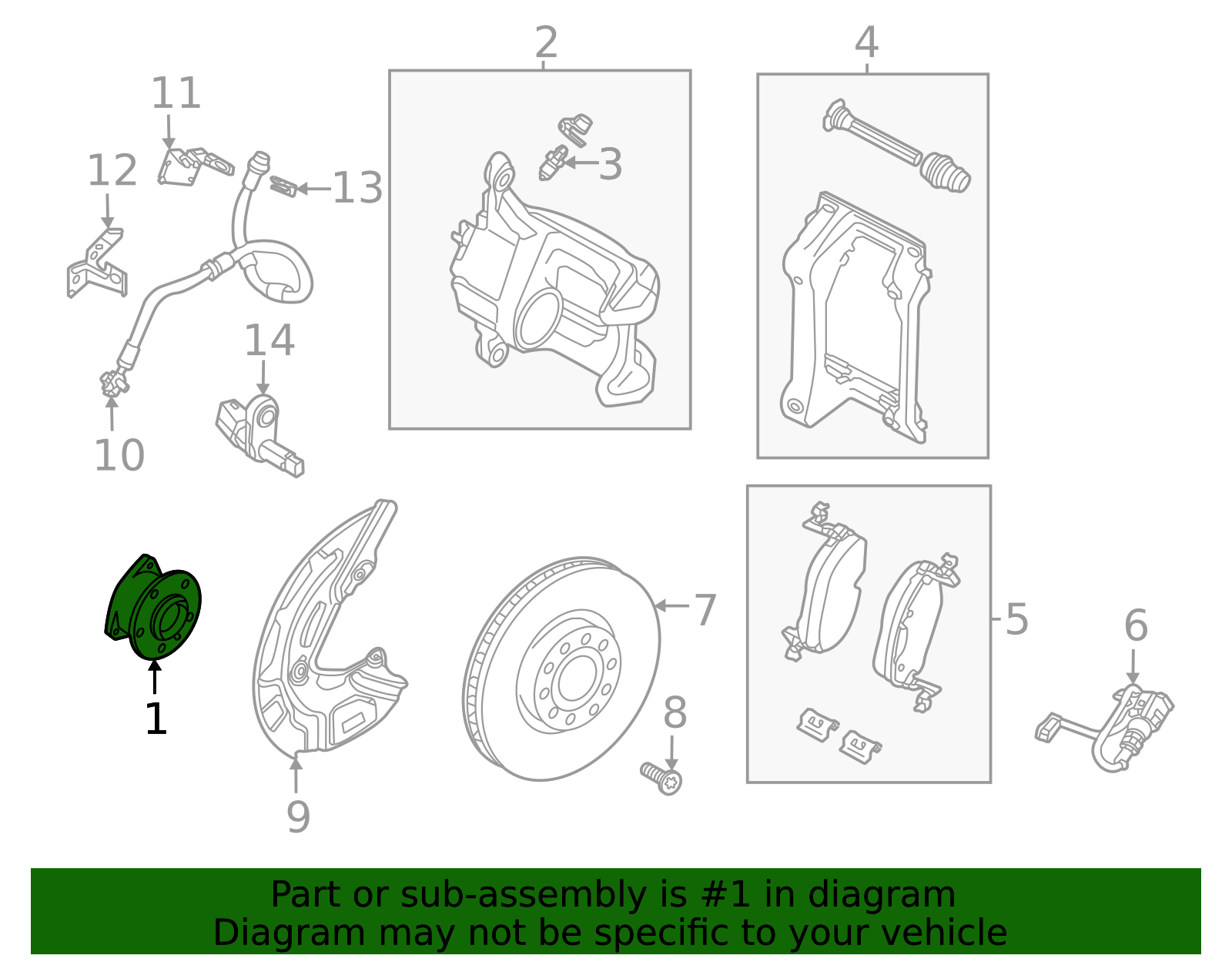 2021-2023 Volkswagen ID.4 Wheel Hub 5QF-501-611-G | OEM Parts Online
