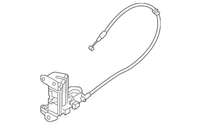 2013-2021 Nissan NV200 Latch 82541-9SF0A | Bill Kay Nissan Parts