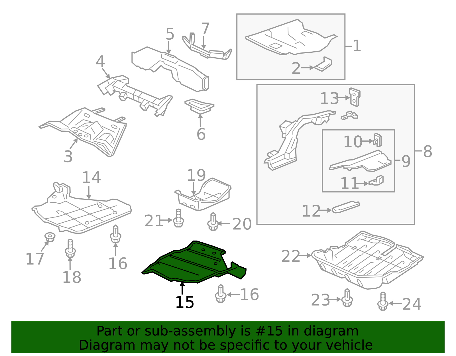 74570-TZ7-A00 - High-Quality Under Cover for AutoNation Parts