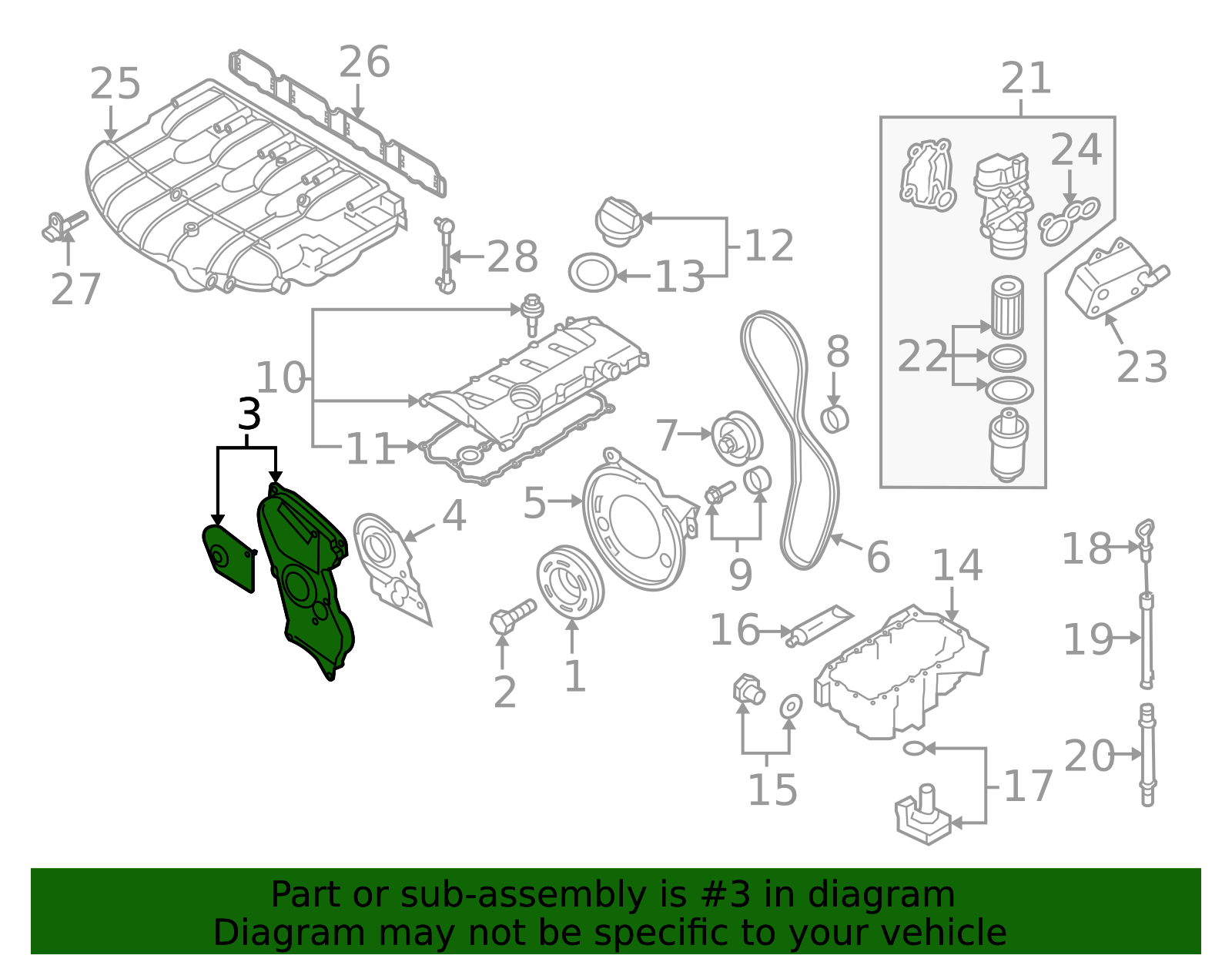 2005-2015 Audi Cover 06F-109-147 | Audi USA Parts