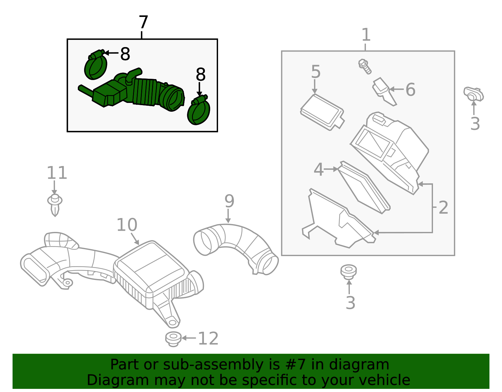 2007-2021 Nissan Air Intake Duct Hose 16576-EL00B | Coulter Nissan Parts