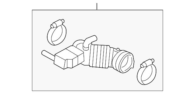 2007-2021 Nissan Outlet Duct 16576-EL00B | GetOEMParts.com