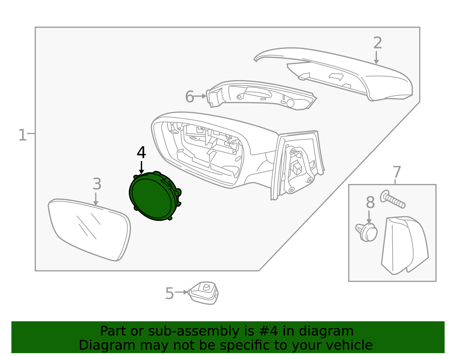 87622-A7300 - Actuator 2014-2016 Kia Forte Koup | Kia.Parts Store