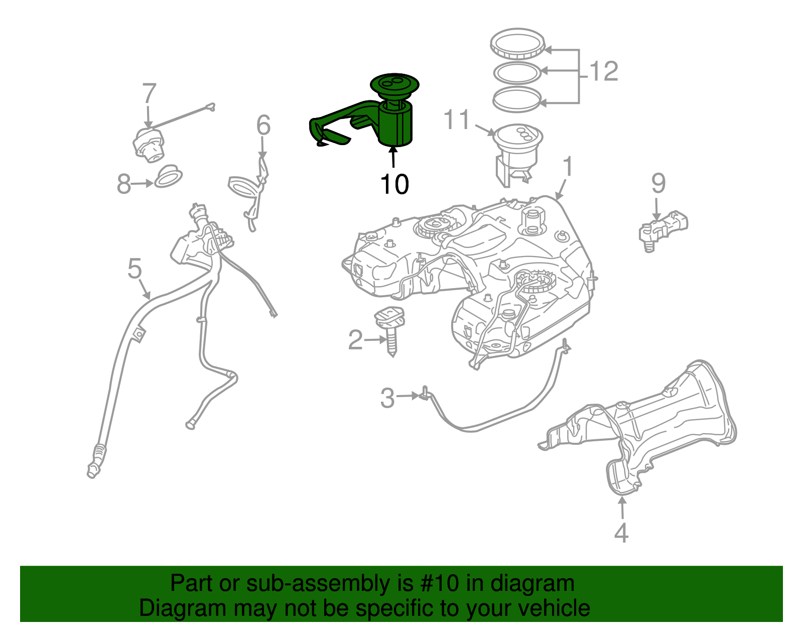 164-470-21-94 - Fuel Pump Assembly 2007-2012 Mercedes-Benz | Mercedes ...
