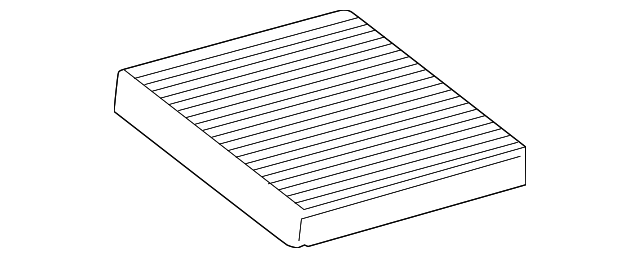 87139-0E040 - Filter 2016-2025 Lexus | Longo Lexus Parts