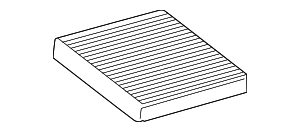 87139-0E040 - Filter 2016-2025 Lexus | Longo Lexus Parts