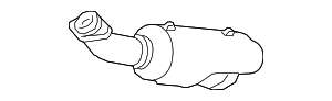 2015-2017 Ford F-150 Catalytic Converter FL3Z-5E212-G | OEM Parts Online