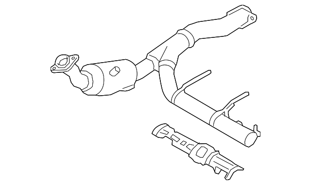 FL3Z-5E212-P - Catalytic Converter - 2015-2017 Ford F-150 | Lasco Auto ...