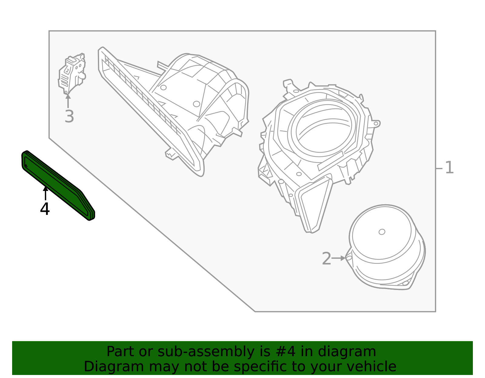 2013-2020 Nissan Pathfinder Duct 27888-3JA0B | QuirkParts