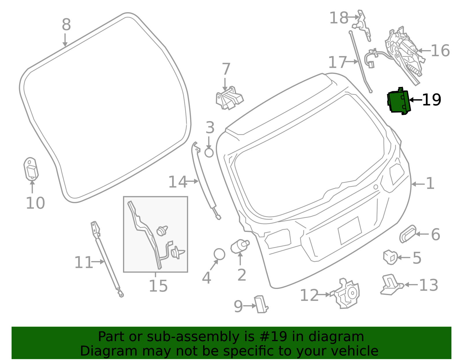 2017-2019 Subaru Outback Module 63350AL10B | QuirkParts