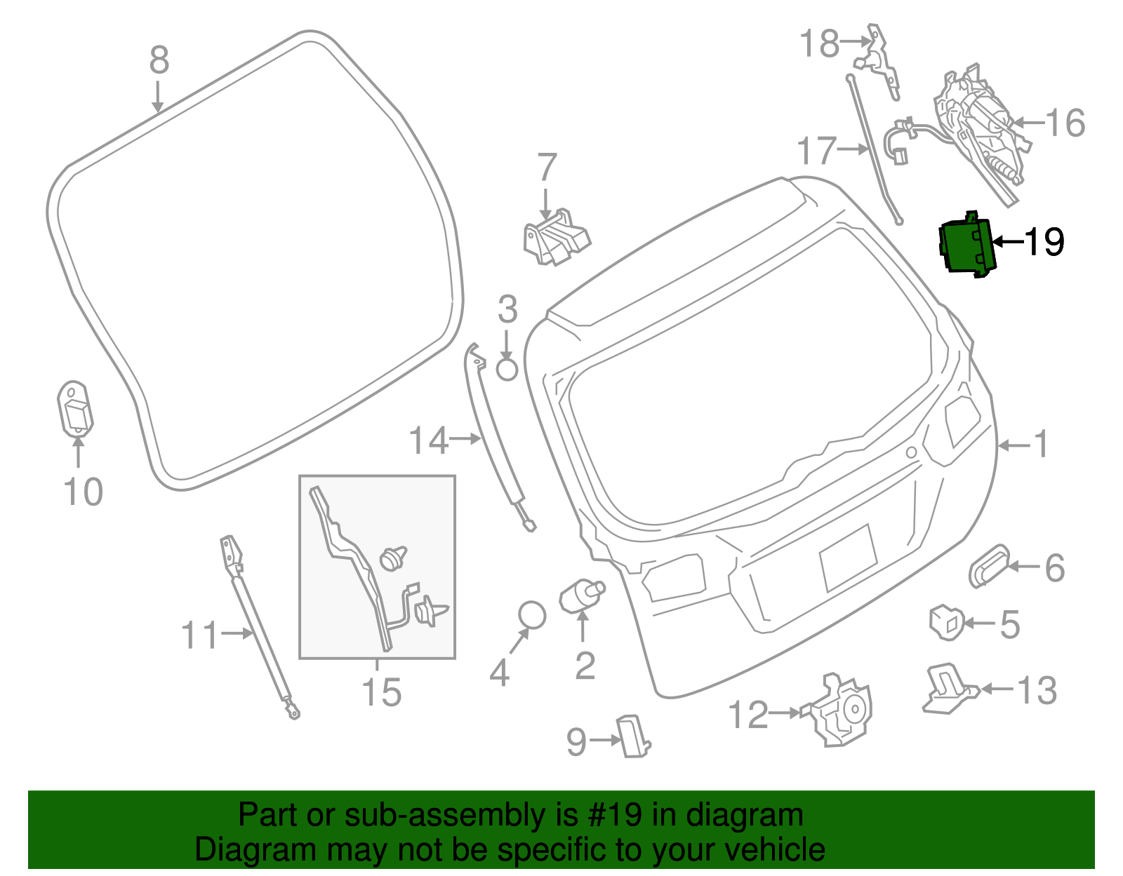 63350AL10B - Module 2017-2019 Subaru Outback | Subaru Parts Exchange