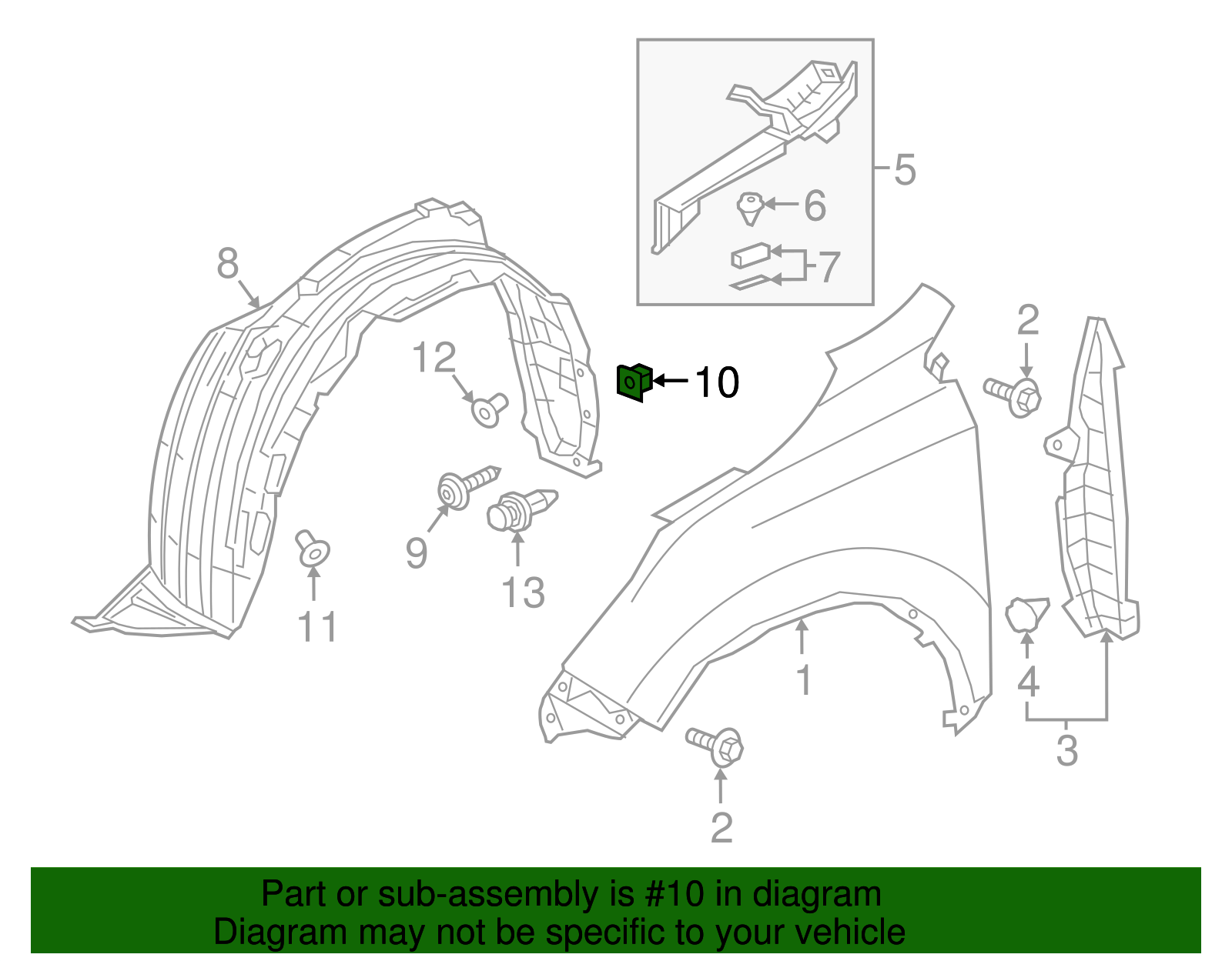 90682-SB0-003 - 1990-2025 Honda - Grommet Screw (5MM) | Genuine Honda Parts