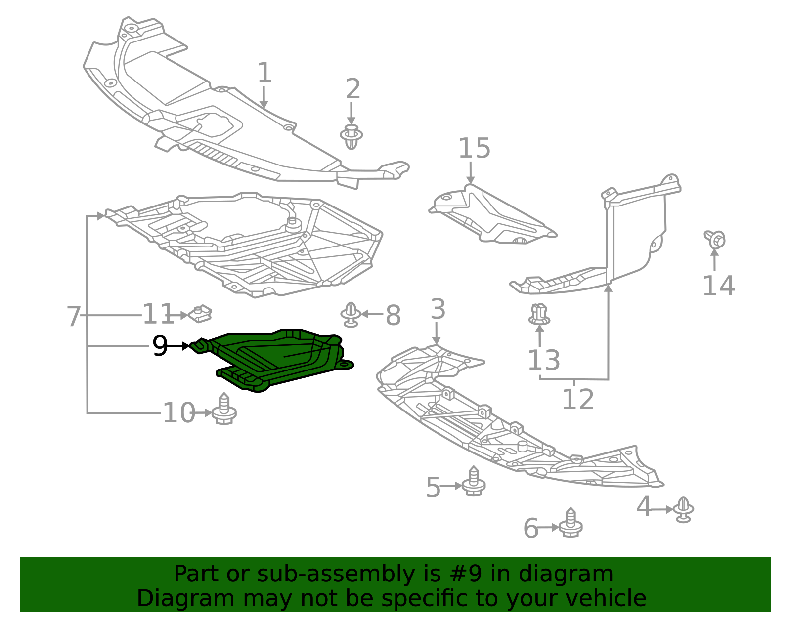51447-47040 - High-Quality Engine Cover for 2023-2025 Toyota ...