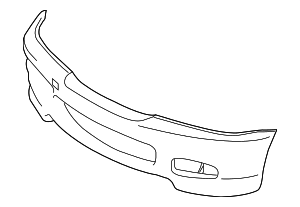 51117893060 - 2000-2003 BMW Bumper Cover (51-11-7-893-060) | BMW of ...