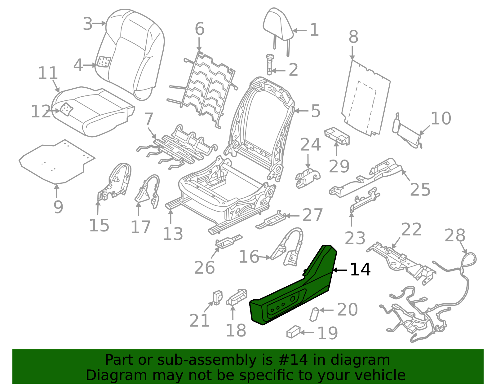 87380-6RE1A - Outer Finish Panel 2021-2025 Nissan Rogue | Nissan Parts ...