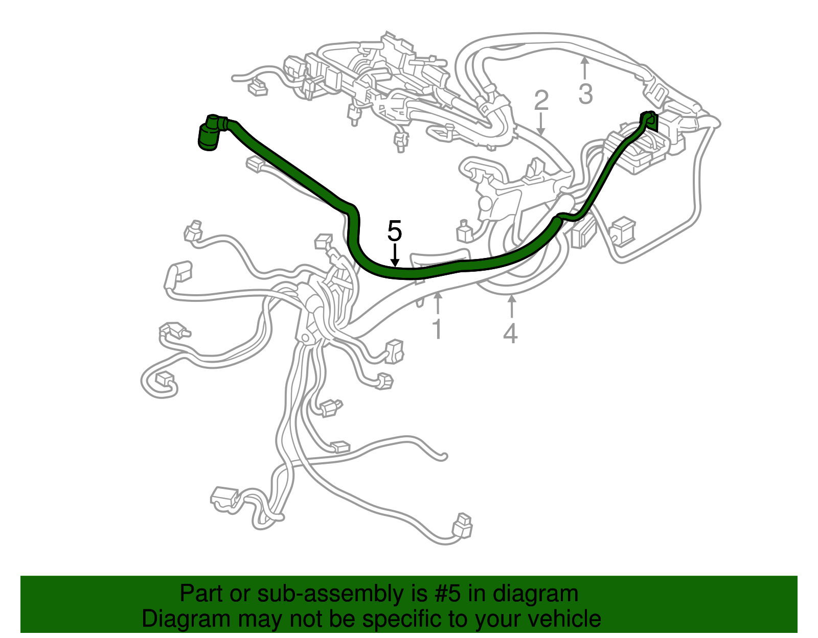 Genuine BMW 12-51-5-A7A-0E5 | Engine Harness | FREE Shipping on Most ...