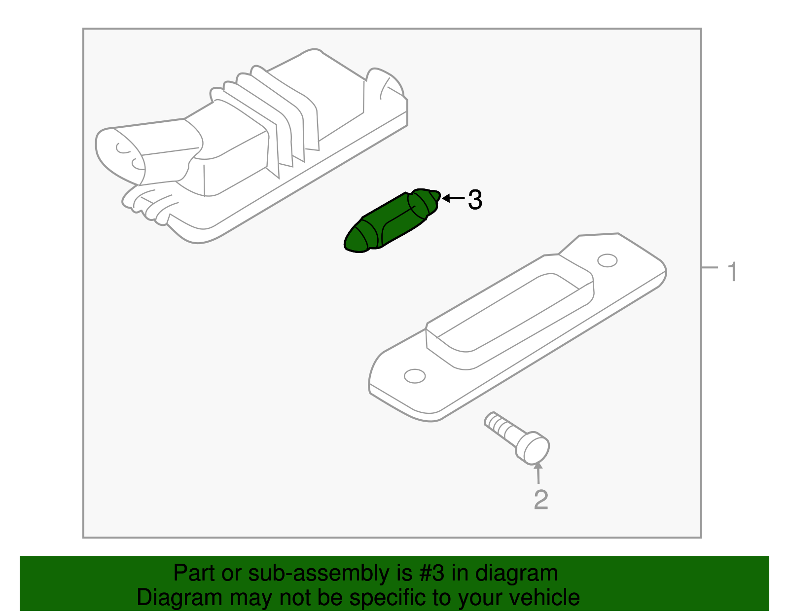 N-017-725-4 - License Lmp Bulb 2006-2017 Volkswagen | Wolfsburg Parts ...