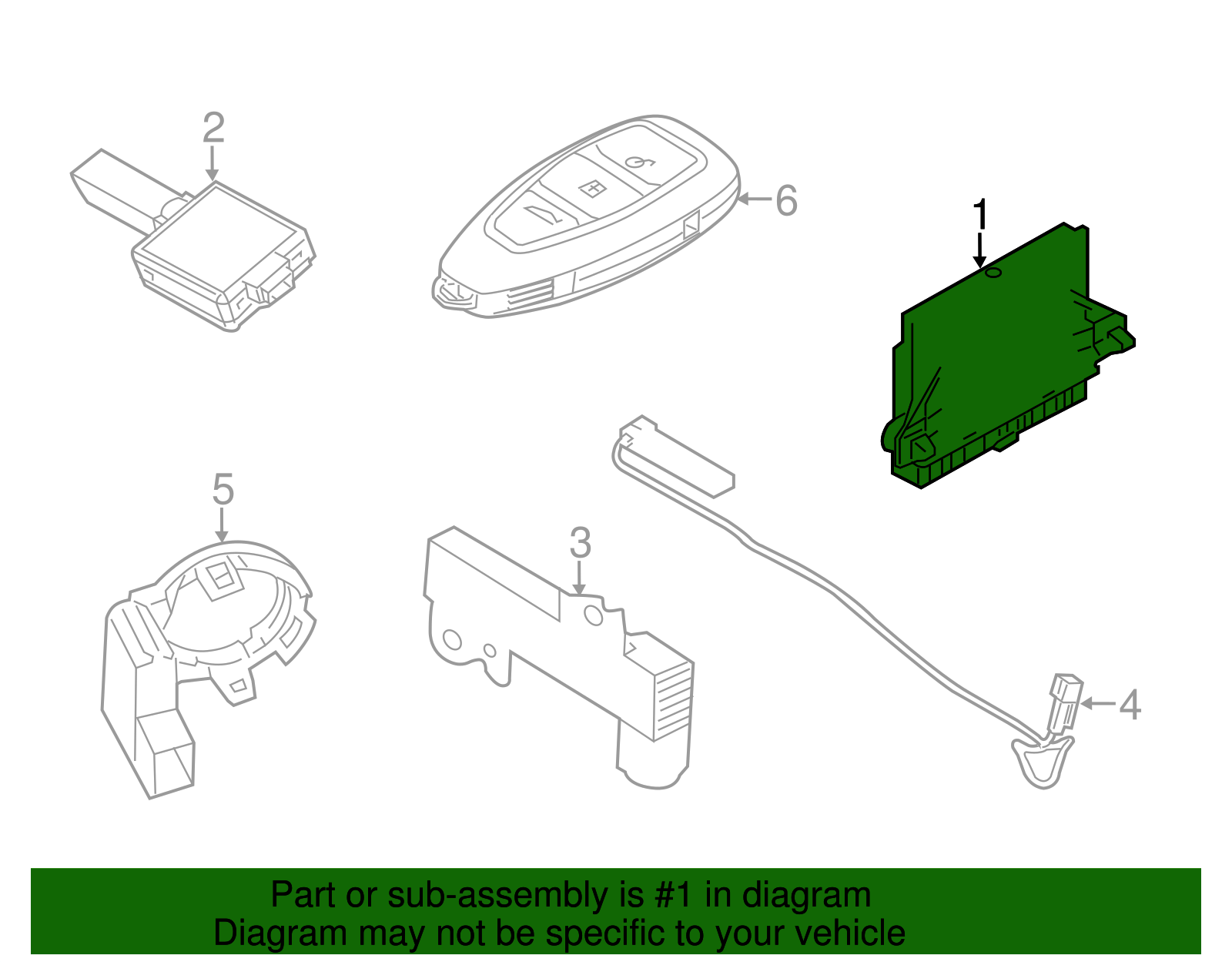 AV6Z-19G481-F - 2012-2018 Ford - Module | My Ford Parts