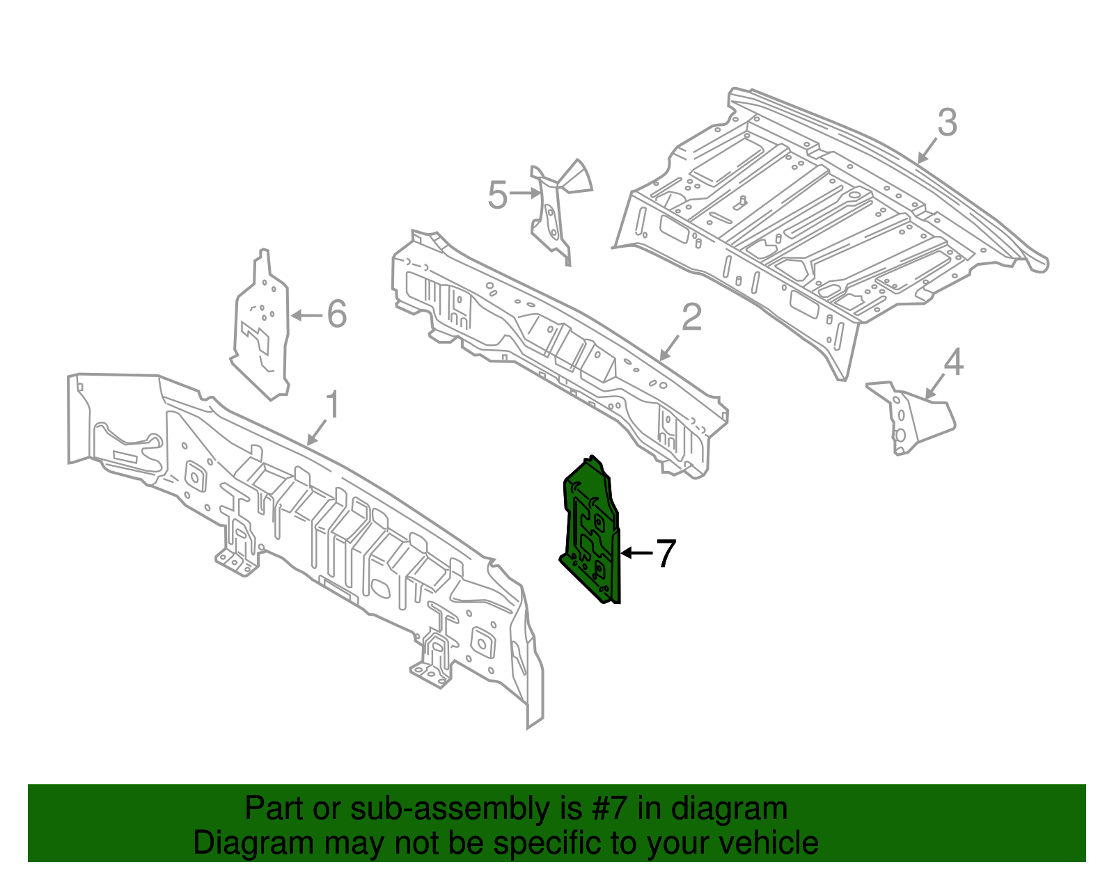 31424651 - Lower Pillar - 2017-2020 Volvo S90 | Volvo OEM Parts Direct