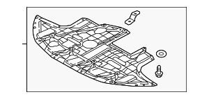 2017-2020 Hyundai Elantra Lower Shield 29110-F3100 | OEM Parts Online