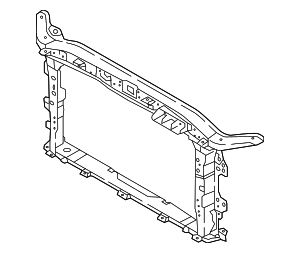 2019-2020 Hyundai Elantra Radiator Support 64101-F3500 | QuirkParts