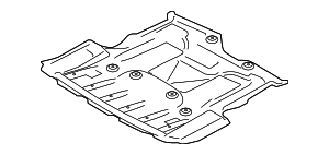 51757185113 - 2009-2019 BMW Splash Shield (51-75-7-185-113) | BMW of ...