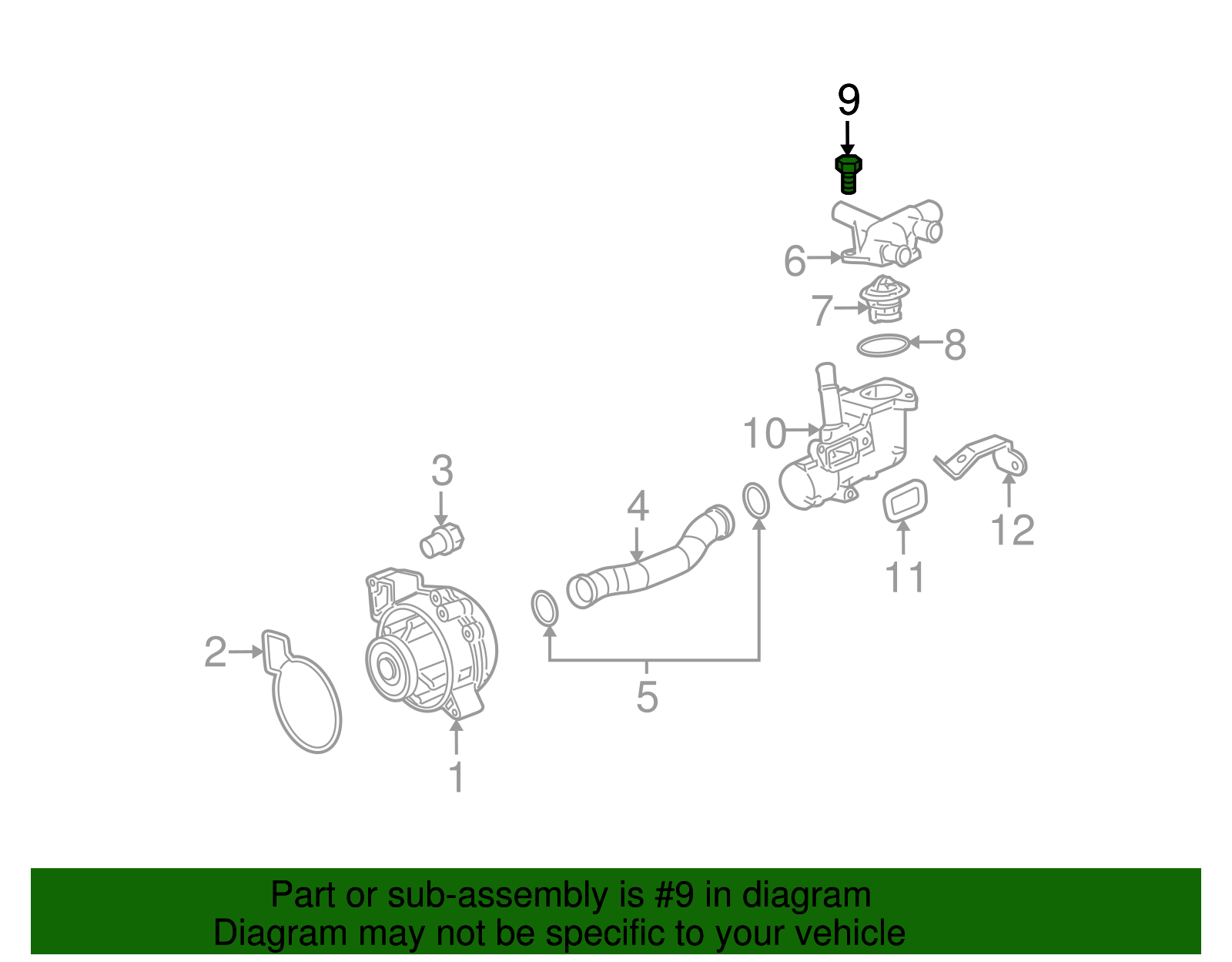 2004-2025 GM M6x1x20 Multi-Purpose Bolt 11588712 GM | GMPartsDirect.com