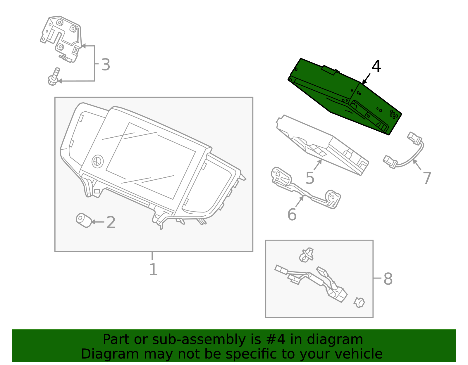 39540-TGS-FB1 - High-Quality Controller for 2024-2025 Honda Passport ...