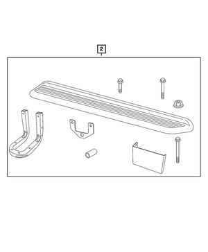 82214498AD - Rear Bumper Step 2015-2025 Ram | The Official Mopar eStore