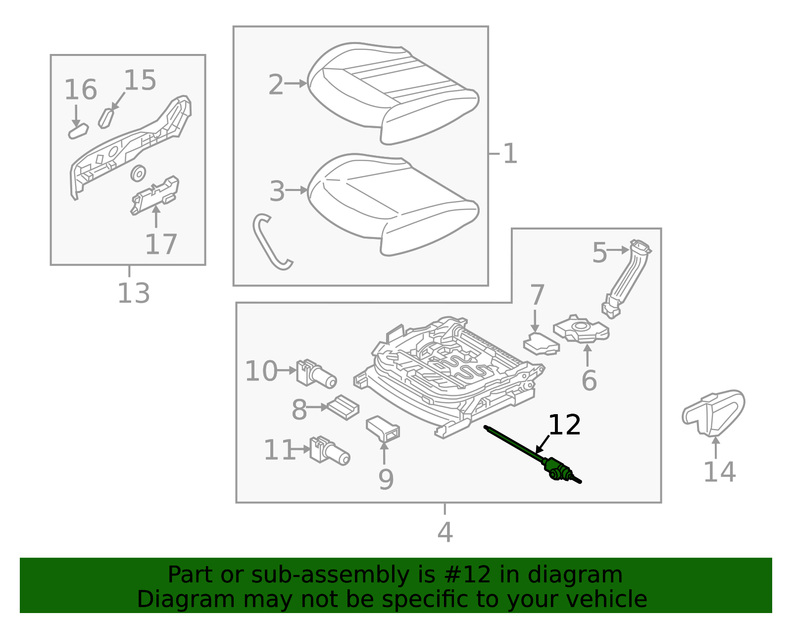 88509-F6000 - High-Quality Seat Motor for 2019-2025 Hyundai ...