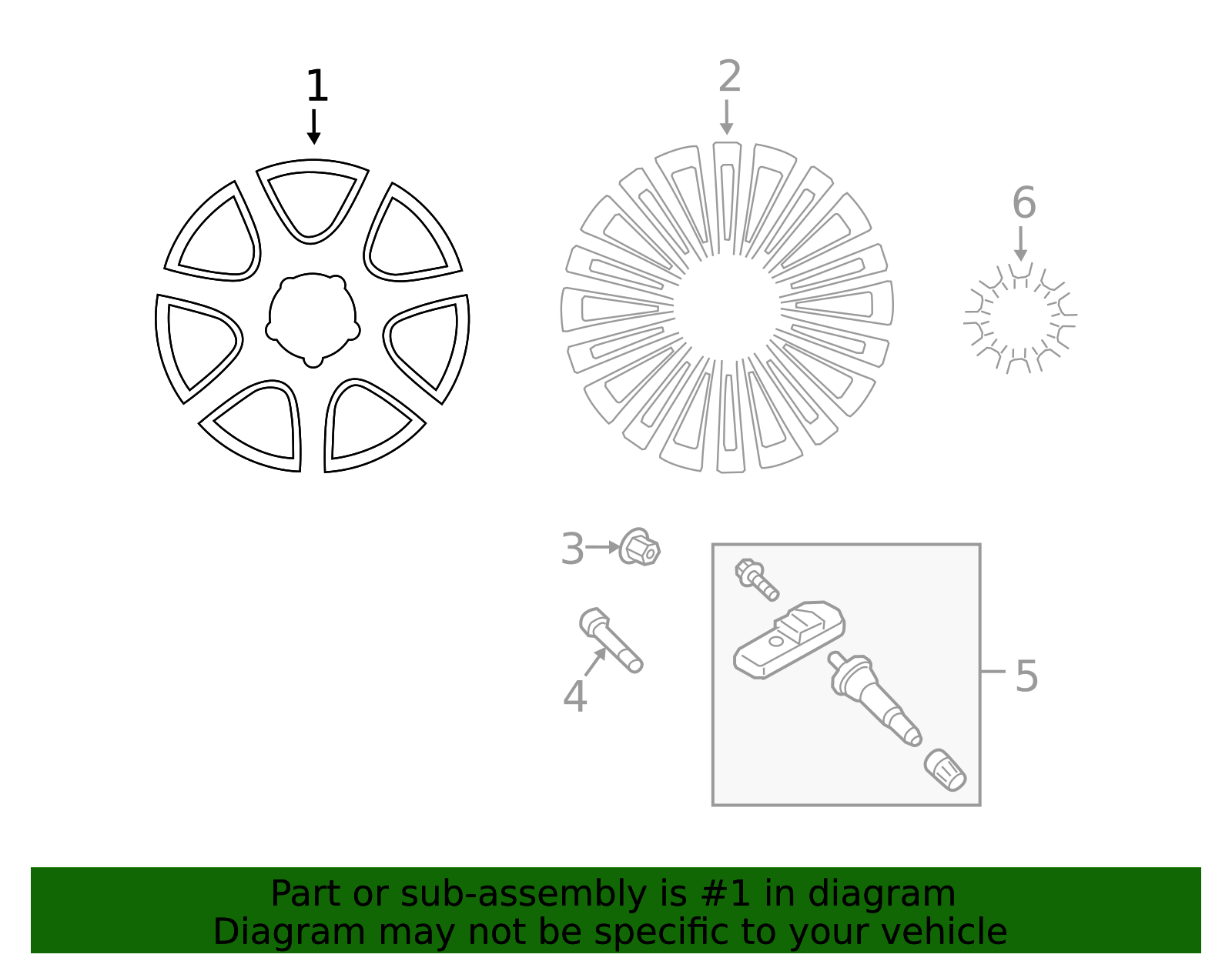 52906-J6200 - Wheel, Alloy 2019-2020 Kia K900 | Kia.Parts Store