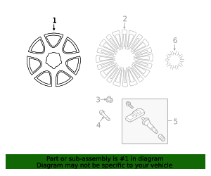 52906-J6200 - Wheel, Alloy 2019-2020 Kia K900 | Kia.Parts Store