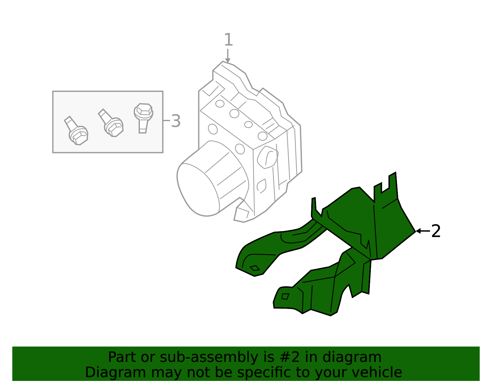 47840-4RA0B - High-Quality ABS Modulator Bracket for 2016-2018 Nissan ...