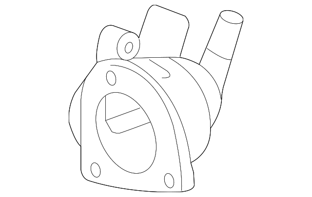 OEM 2008-2015 Honda Thermostat Housing 19320-R40-A01 | Honda Automotive ...