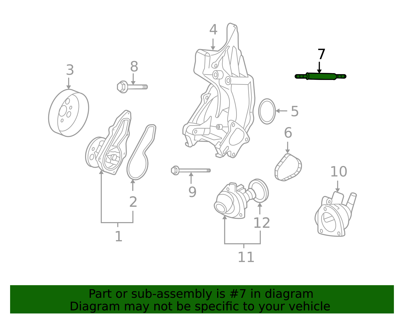 92900-10100-0B - Water Manifold Stud 2003-2025 Honda | Honda Parts Online
