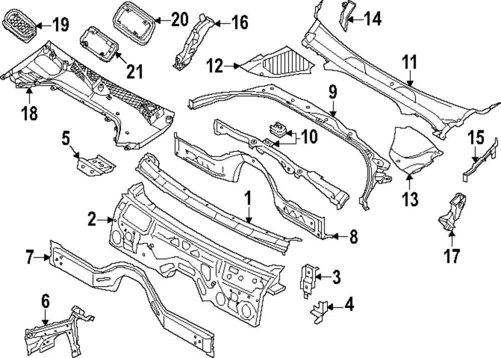 Genuine BMW 51-31-7-930-784 | Corner Cover Guide | FREE Shipping on ...