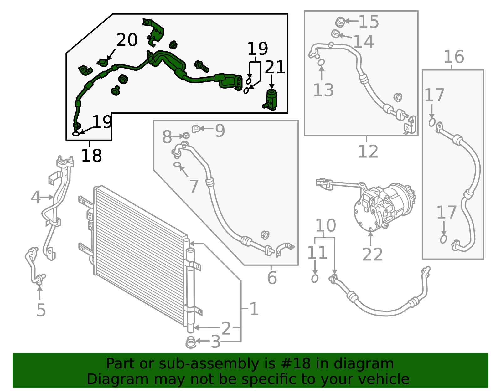 Hyundai A/C Suction Hose - OEM Cooling Line - Part #97775-G7000 ...