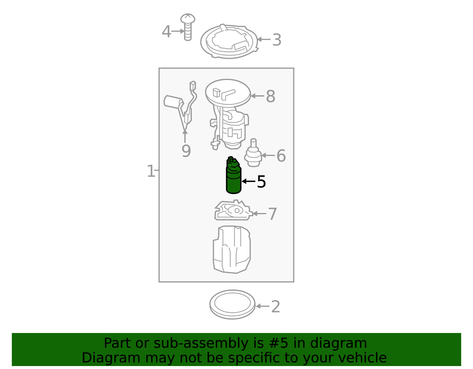 2016-2025 Mazda Fuel Pump PYFL-13-350 | Mazda Parts Deals