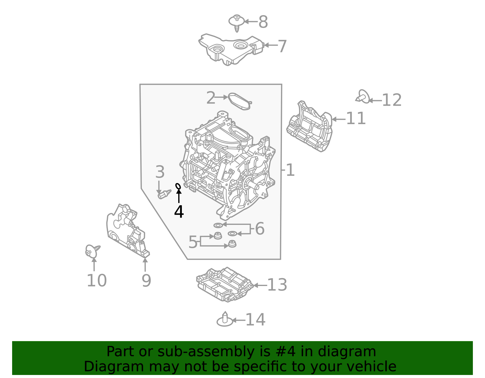 9956-41-200 - Engine Coolant Temperature Sensor O-Ring Florida Mazda Parts