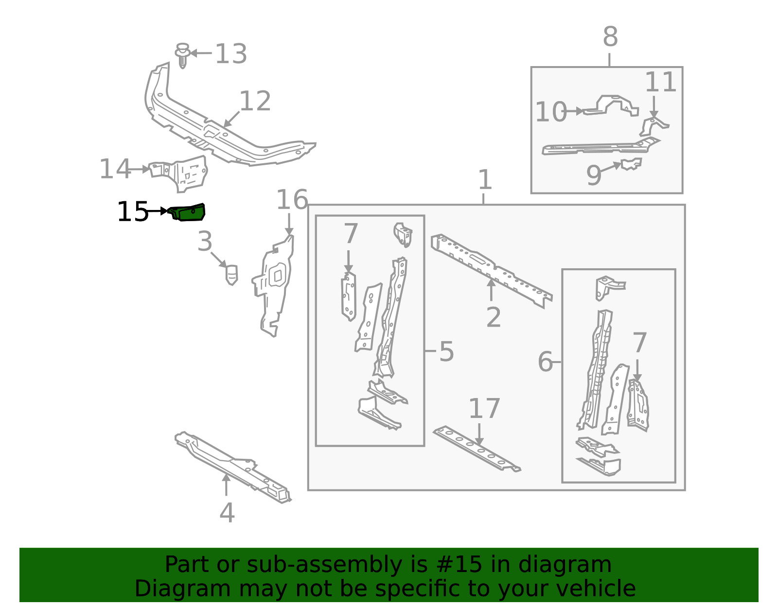 2006-2012 Toyota RAV4 Headlamp Bracket 53272-0R010 | MotorMotor