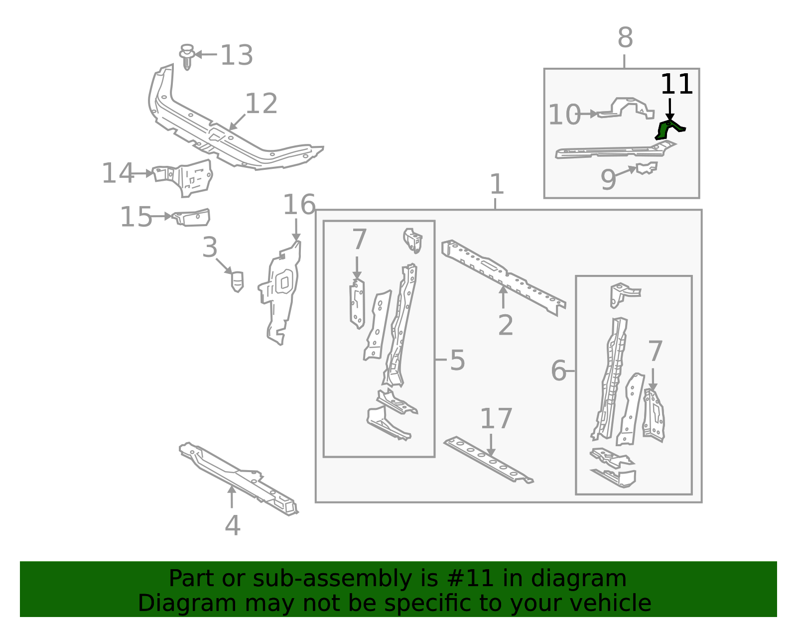 2006-2012 Toyota RAV4 Support Bracket Extension 53748-0R010 | MotorMotor