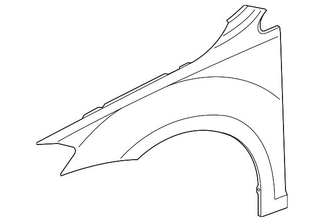 5G0-821-105-B - Fender 2018-2021 Volkswagen | OEM VW Parts Haus