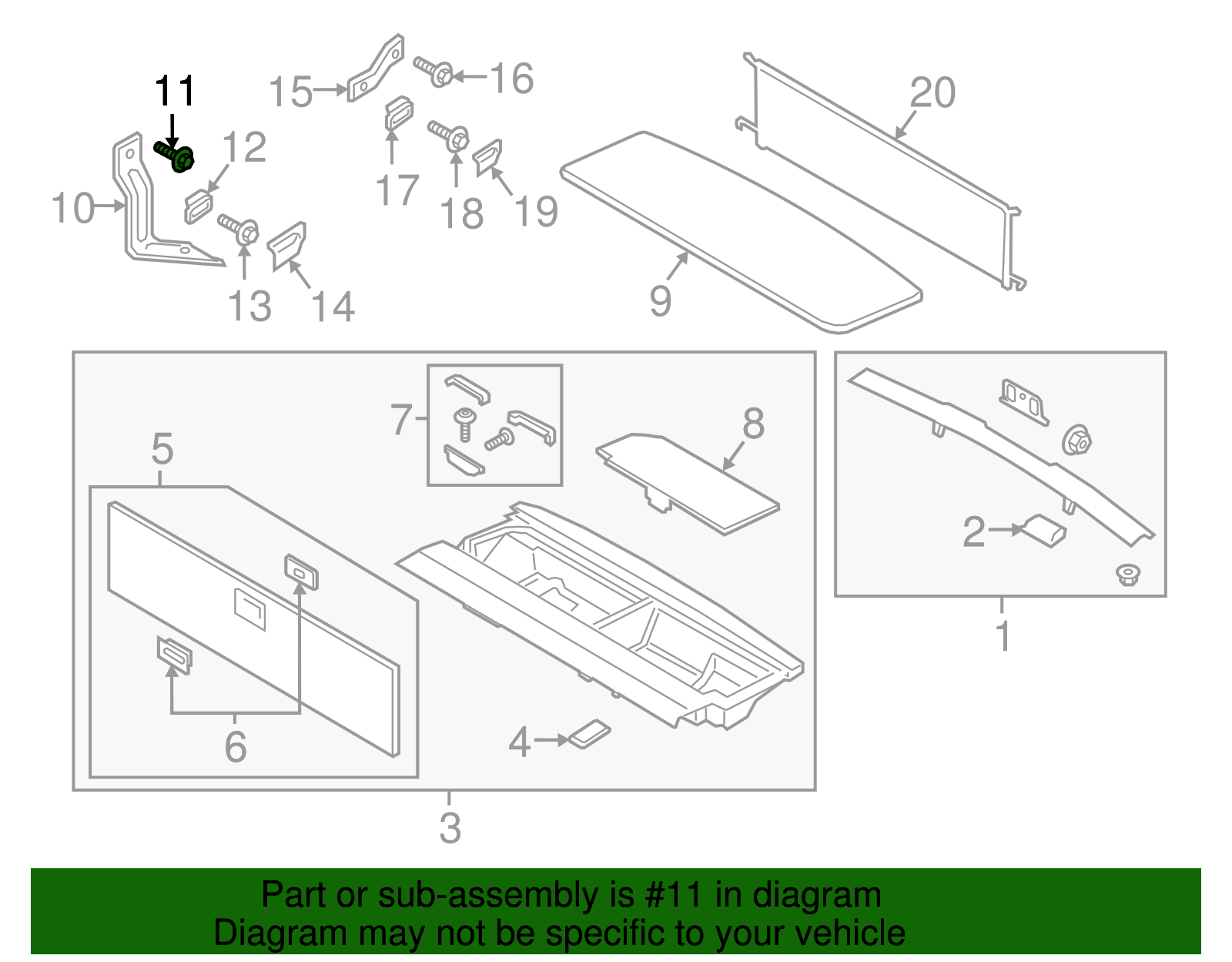2009-2025 Ford Splash Shield Screw -W505252-S439 | TascaParts.com