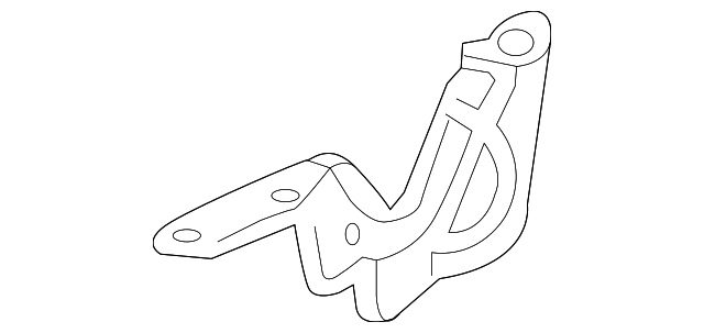 Genuine Toyota Hinge Assembly part# 53410-0R080 for 2019-2025 Toyota ...