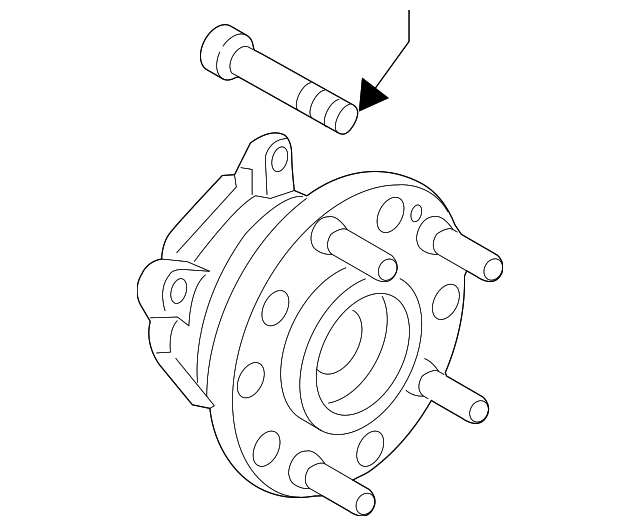 FR3Z-1104-E - Wheel Bearing And Hub Assembly Big 3 Auto Parts