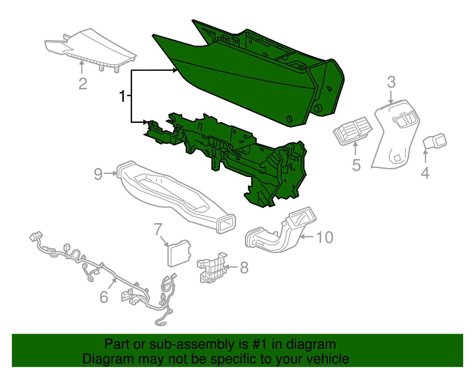 2018-2020 Buick Center Console 39200093 | Shop Matick Buick GMC